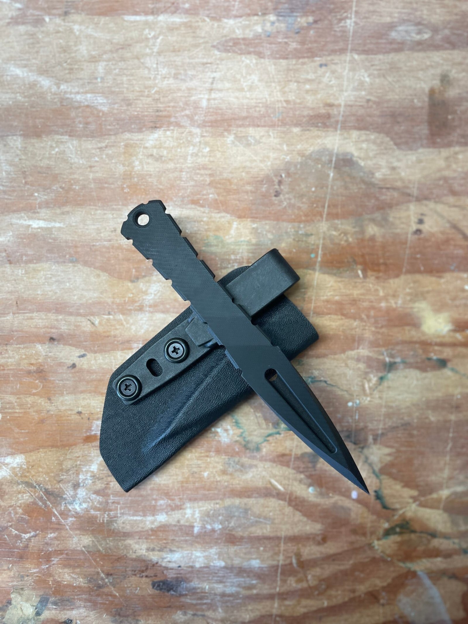 “The One” G-10 Tool w Kydex sheath – Tyn-Mfg